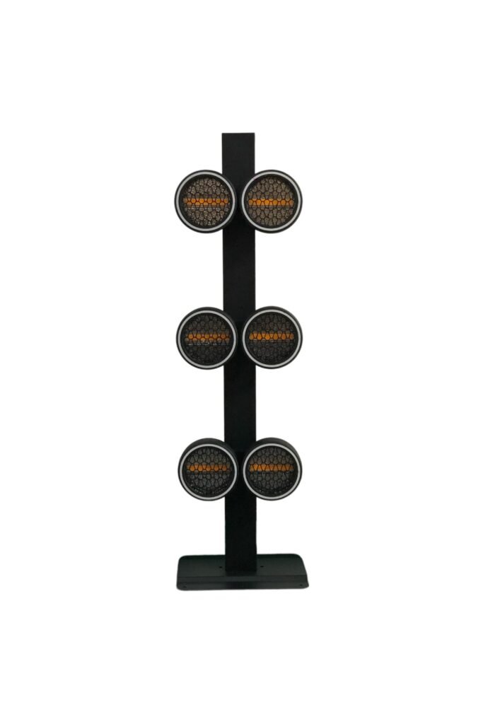 Vintage Halox LED Retro Light - Dynamic Halo Effects